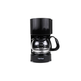 New Vertex, 4 Cup Coffee Maker, Black, Auto-Off