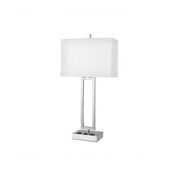 Startex, Gatsby Twin Table Lamp, 2 Outlets